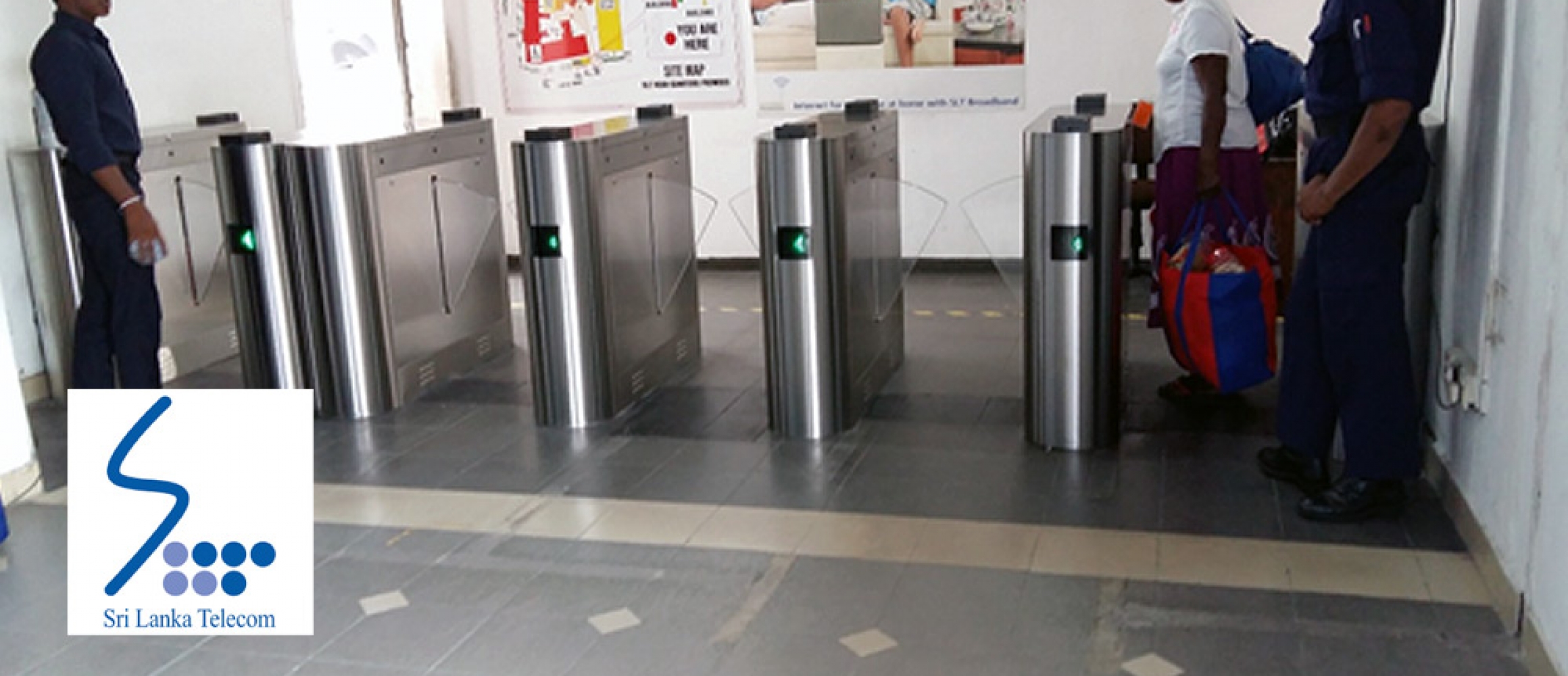 Sri Lanka Telecom Entrance Control Project – Automated Barcode Solutions